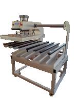 China New DK Dual Work Station 40x60cm Pneumatic Semi-Automatic Heat Press Machine Flatbed Printer Garment T-Shirt for sale