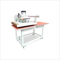 China New DK Dual Work Station 40x60cm Pneumatic Semi-Automatic Heat Press Machine Flatbed Printer Garment T-Shirt for sale