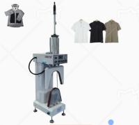 China Heat Pressing Ironing Machine for Seamless Polo Shirts T-shirts Shoulder Seams Cuffs Curved Position Pressing Ironing for sale
