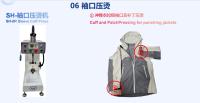 China Heat Pressing Ironing Machine for Seamless Polo Shirts T-shirts Shoulder Seams Cuffs Curved Position Pressing Ironing for sale