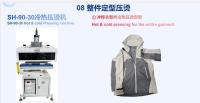 China Heat Pressing Ironing Machine for Seamless Polo Shirts T-shirts Shoulder Seams Cuffs Curved Position Pressing Ironing for sale