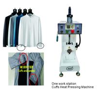China Multiple Models Cuff Pressing and Shaping Machine for Seamless Waterproof Shell Jacket Windbreaker Making for sale