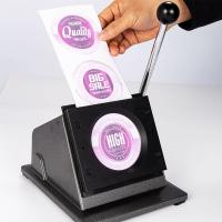 China Fridge Custom Refrigerator Magnets DIY Sticker Machine Magnet Press Machine Refrigerator Sticker Machine for sale