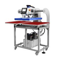 China Factory Direct 40x60cm Pneumatic Semi-Automatic Heat Press Transfer Machine for Garments New Condition Flatbed Printer Plate for sale