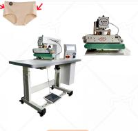 China SH-805 Seamless T-Shirt Cuffs Hems Lady Panty Side Seam Sealing and Press Shaping Machine with Heat Belt Customized for sale