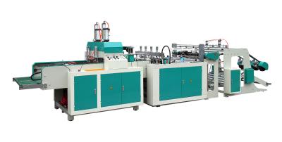 China Full Automatic Hot Sealing and Cold Cutting T Shirt Bag Making Machine for sale