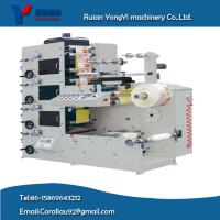 China High Speed Adhesive tape flexographic label printing machine for sale