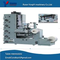 China Flexo Rotary Label Printing Machine for sale