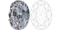 China IGI Certified CVD Lab Grown Oval Diamond 1-3CT DEFG Color VVS Clarity for Jewelry for sale