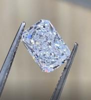 China 1ct Radiant Lab Grown Diamond CVD White Colorless DEFG VS-VVS IGI Certified for sale