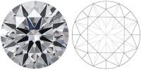 China IGI Certified Lab Grown Diamonds Round Brilliant Cut 1-5 Carat CVD White Diamonds DEFG Color for sale