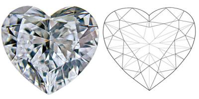 China IGI Certified Lab Grown Diamond Heart Shape 2CT CVD Colorless DEF VVS1 for sale