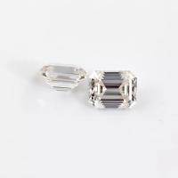 China Emerald Cut 4ct+ IGI Certified E VS1 As Grown Untreated CVD Lab Grown White Diamond for sale