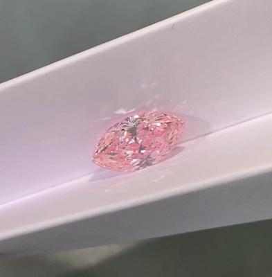 China 1-1.99CT IGI Certified Fancy Pink Marquise Loose Diamond VVS-VS Clarity Excellent Cut for sale