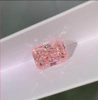 China IGI Certified Pink Lab Grown Diamonds Radiant Cut 1.0-1.5ct VS-VVS Clarity CVD Synthetic for sale