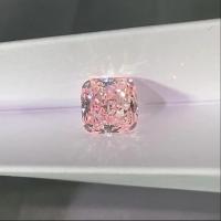 China 3.16ct CVD Lab Grown Pink Cushion Cut Diamond NGTC Certified Fancy Light VS1 for sale