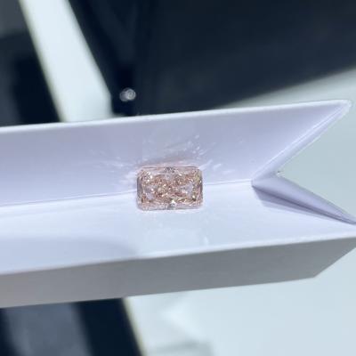 China CVD Lab Grown Pink Diamonds 1.5-1.99ct VS2-VVS2 Radiant Brilliant Cut IGI Certified for sale