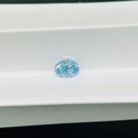 China ZKZ Diamonds 1-1.99 Carat Oval Loose Lab Grown Blue Diamonds VVS2 Clarity IGI Certified for sale