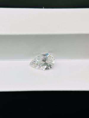 China Synthetic Pear Shaped Lab Created White Diamonds VS1 Clarity Grade for sale