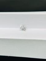 China Synthetic CVD Lab Created White Diamonds Princess Shaped Jewelry for sale