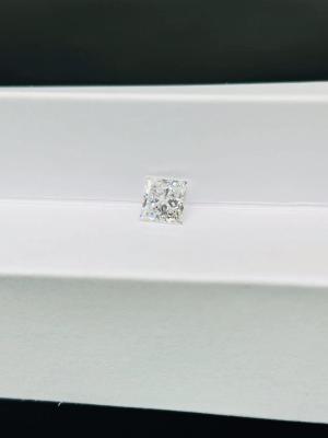 China Synthetic CVD Lab Created White Diamonds Princess Shaped Jewelry for sale
