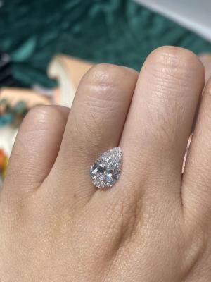 China 1.58ct Pear-Shaped Lab-Grown Diamond with IGI Certification - White Color VS1 Clarity Excellent Cut for sale