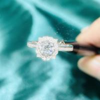 China 1ct Lab Grown Diamond Engagement Ring Round VS2-VVS1 IGI Certified Colorless for sale