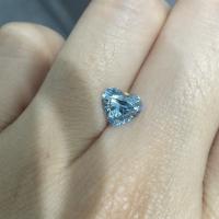 China Synthetic Heart Shape Lab Grown Pink Diamonds 1.27ct IGI Certificated VS1 for sale
