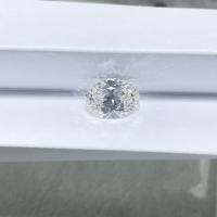 China 0.5ct Oval Brilliant Cut D VS Small Size Lab Grown Diamond IGI Certified for sale