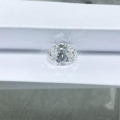 China 0.5ct Oval Brilliant Cut D VS Small Size Lab Grown Diamond IGI Certified for sale