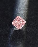 China 1.56ct CVD Lab Grown Fancy Light Pink Diamond Cushion Brilliant Cut VS1 Clarity IGI Certified for sale
