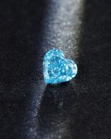 China IGI Certified Lab Grown CVD Heart Shape Fancy Intense Blue Diamond 2.02ct VS1 for sale