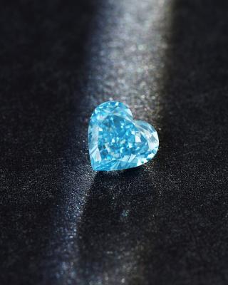 China IGI Certified Lab Grown CVD Heart Shape Fancy Intense Blue Diamond 2.02ct VS1 for sale