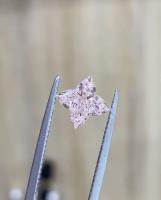 China IGI Certified Lab Grown Pink Diamond Flower Shape 1.30ct VVS Clarity Fancy Intense for sale