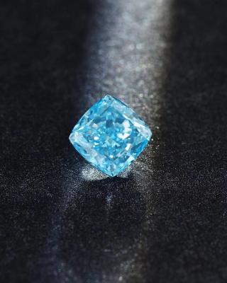 China IGI Certified CVD Lab Grown Fancy Vivid Blue Diamond Cushion 2.25ct VS1 for sale