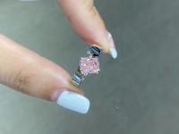China IGI Certified 1.47ct Cushion Lab Grown Diamond Engagement Ring VVS1 Clarity for sale
