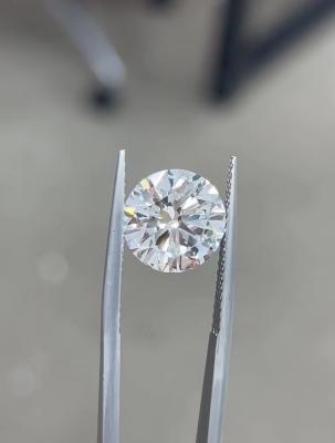 China Lab Grown Diamond CVD 1ct Round VS-VVS Clarity DEFG Color IGI Certified Synthetic White Diamond for sale