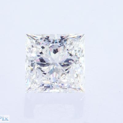 China IGI Certified CVD Lab Grown Princess Cut Diamond 1.0-2.0ct G-D Color VS2-VVS1 Clarity for sale