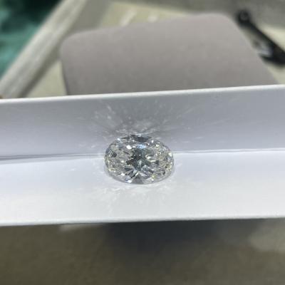 China IGI Certified Lab Grown Oval Brilliant Cut Diamond 3-3.99ct DEF VS-VVS for sale