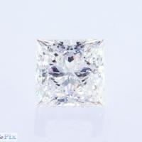 China 3.35ct Princess Cut Lab Grown Diamond E Color VS1 Clarity IGI Certified for Jewelry for sale