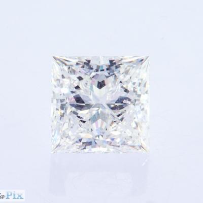 China 3.35ct Princess Cut Lab Grown Diamond E Color VS1 Clarity IGI Certified for Jewelry for sale
