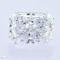 China 3.39ct Radiant Cut Lab Grown Diamond E Color VVS2 Clarity IGI Certified CVD for sale