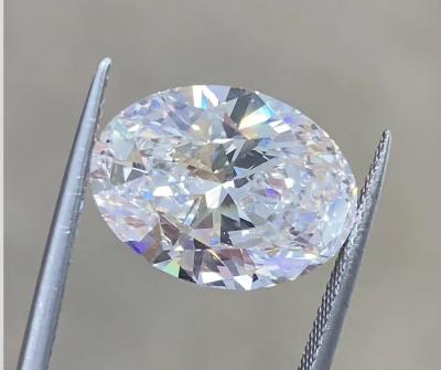 China Lab Grown White Diamonds 1 Carat Oval Loose Diamond DEF VVS1 IGI Certified for sale