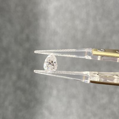 China 1.02ct G VVS1 Pear Cut CVD Lab Created White Diamond for Jewelry Manufacturing for sale