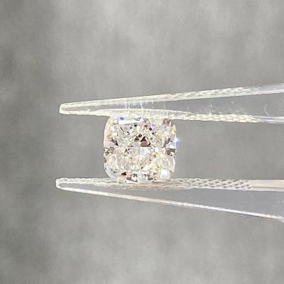 China Square Cushion Shape 3ct E VS1 Lab Grown Colorless White Diamond for sale