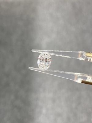 China Laboratory Grown CVD Diamond Oval Brilliant Shape 3.6ct E VS IGI Certified for sale