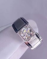 China IGI Certified Lab Grown Diamond Ring 1ct Round F VS1 Engagement Wedding Band for sale