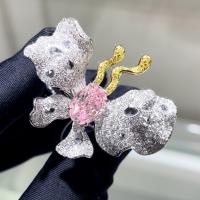 China 18k Gold Butterfly Design Ring with 2.38ct Oval Lab-Grown Pink Diamond - NGTC Certified Luxury Jewelry for sale