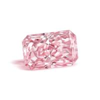 China Sakura Pink Radiant Lab Grown Diamonds 0.5ct+ with IGI Certification and VVS-VS Clarity for sale