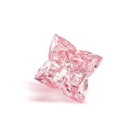 China Sakura Pink Vivid Cut Lab Grown Diamonds 0.5ct+ VVS-VS Clarity IGI Certified CVD Man Made Diamond for sale